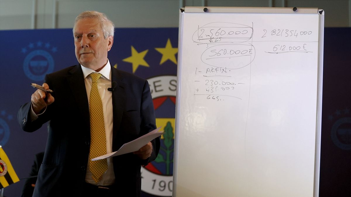 Aziz Yıldırım: Fenerbahçe'nin borcunu sıfırlayacağım