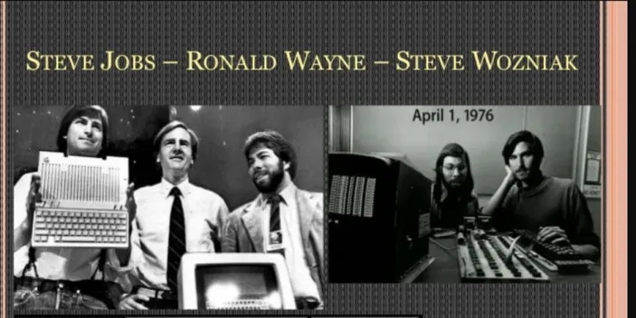 1 Nisan 1976: Steve Jobs, Steve Wozniak ve Ronald Wayne Apple'ı kurdu