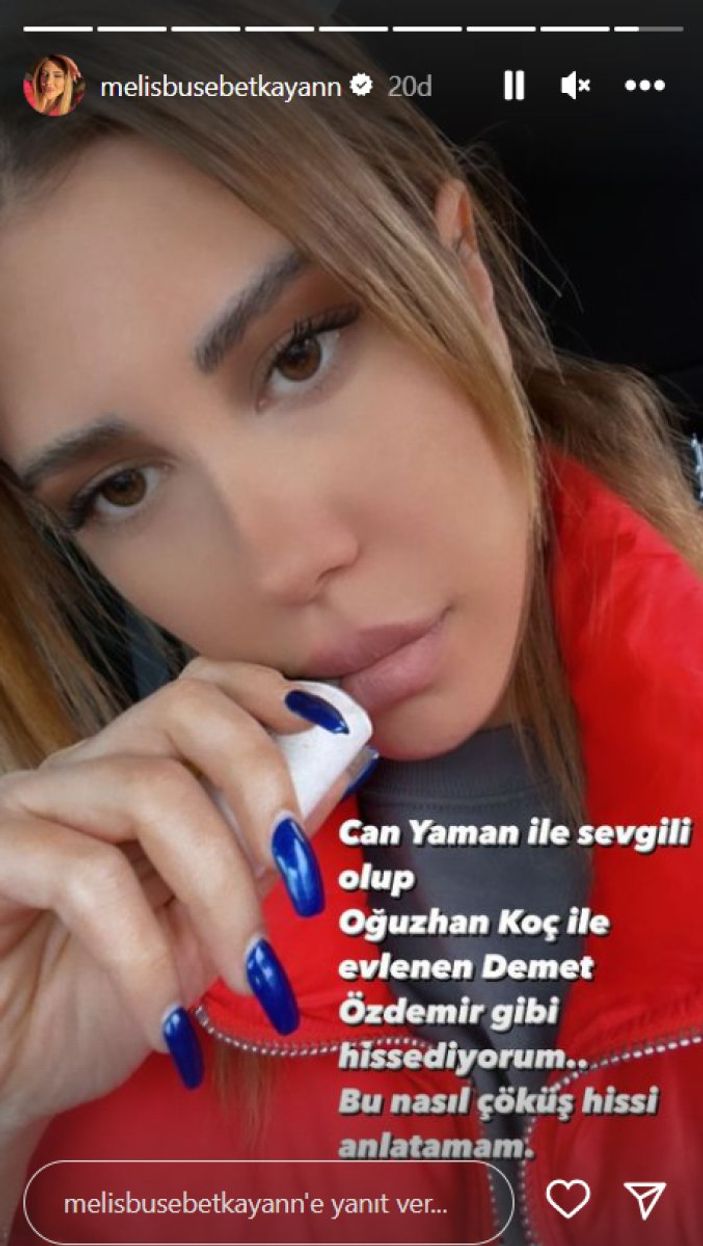 Kısmetse Olur'un Melis'inden Demet Özdemir'e olay gönderme! "Can Yaman ...