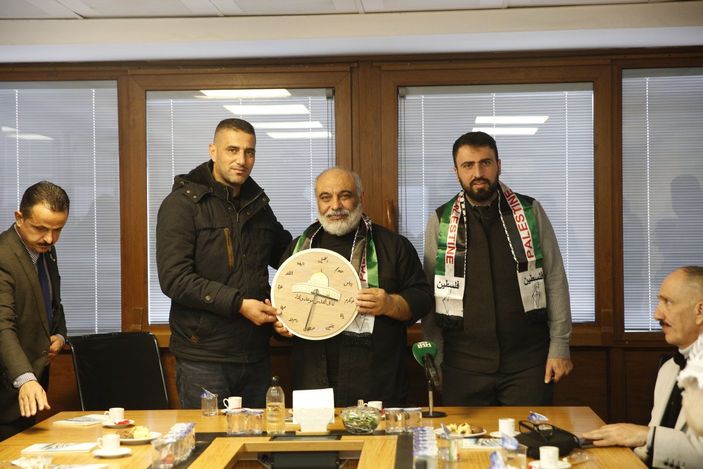 Bülent Yıldırım, Filistin’e Destek Veren Yılın Kişisi ödülünü aldı