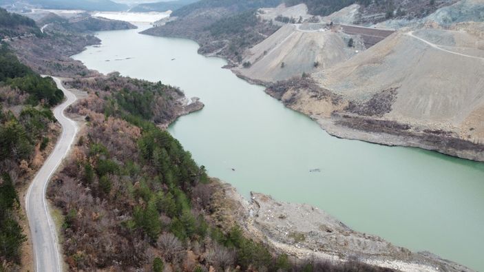 Kastamonu’da Araç Barajı’nda su seviyesi yükseliyor