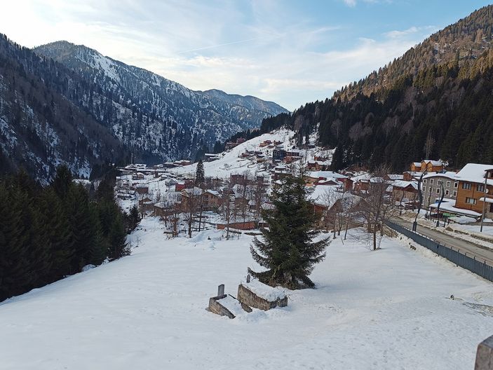 Ayder Yaylası'nda kış turizmi canlandı