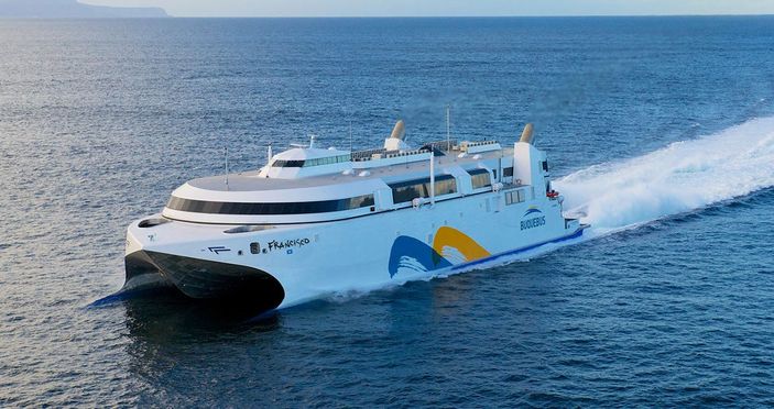 Dünyanın en büyük elektrikli feribotu: INCAT HULL 096