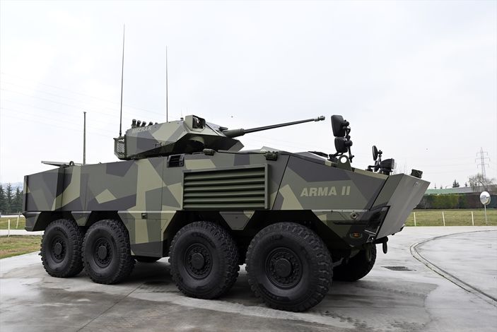 Arma II 8x8 seri üretime hazır