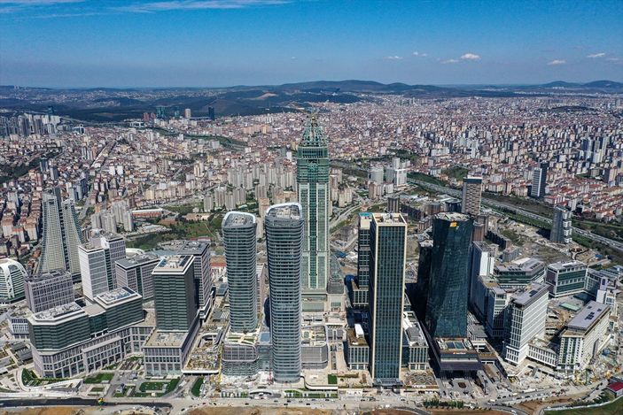 İstanbul Finans Merkezi açılışa hazırlanıyor İstanbul Finans Merkezi açılışa hazırlanıyor